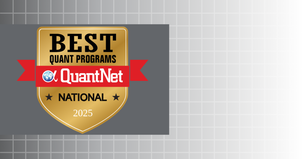 BCF Placed #1 on Quantnet’s 2025 Ranking - Bendheim Center for Finance